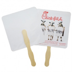 Square Paper Hand Fan